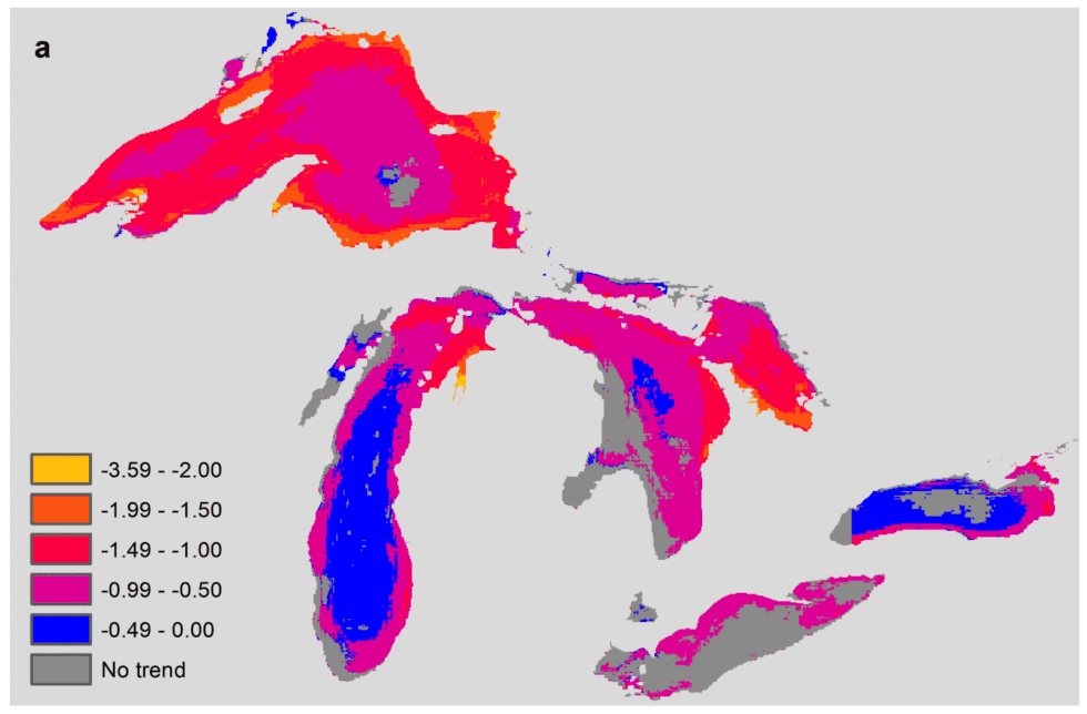 Lake Ice Overview | GLISA